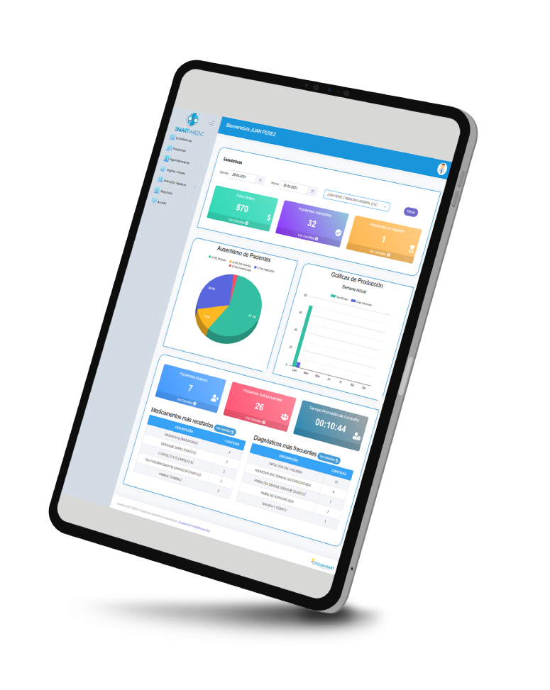 SMART-MEDIC - Telemedicina para tus pacientes - Seguro, fácil y eficaz